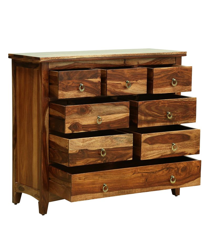 Vintage Rustic Handmade Tabletop Chest of Drawers Storage ...