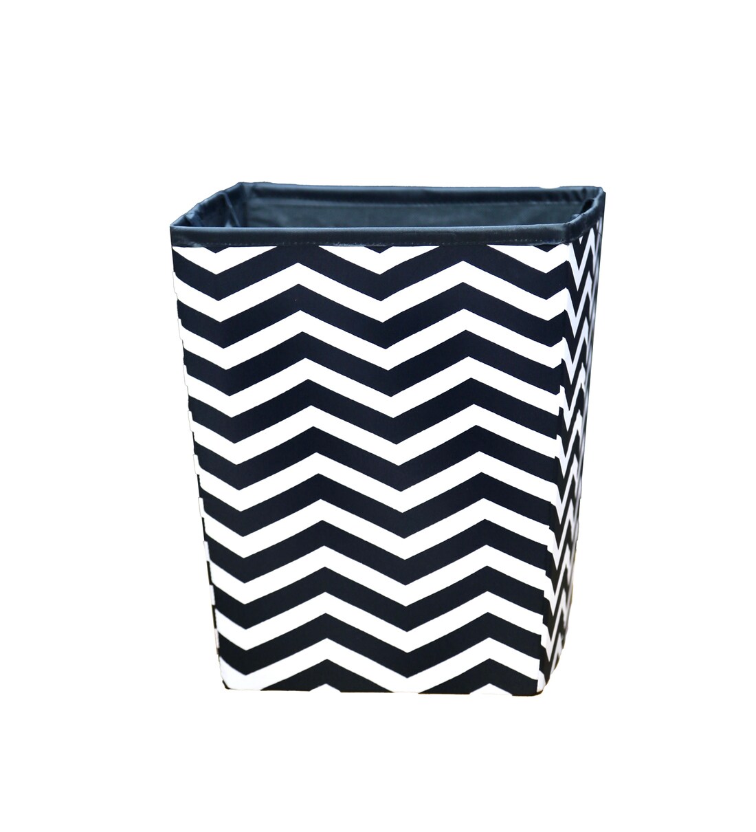 Buy Black 20 Ltr MDF and Polyester Open Dustbin by My Gift Booth Online ...