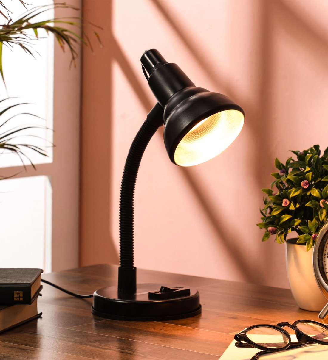 Buy Agueda Black Adjustable Study Lamp With Aluminium Base at 44% OFF ...