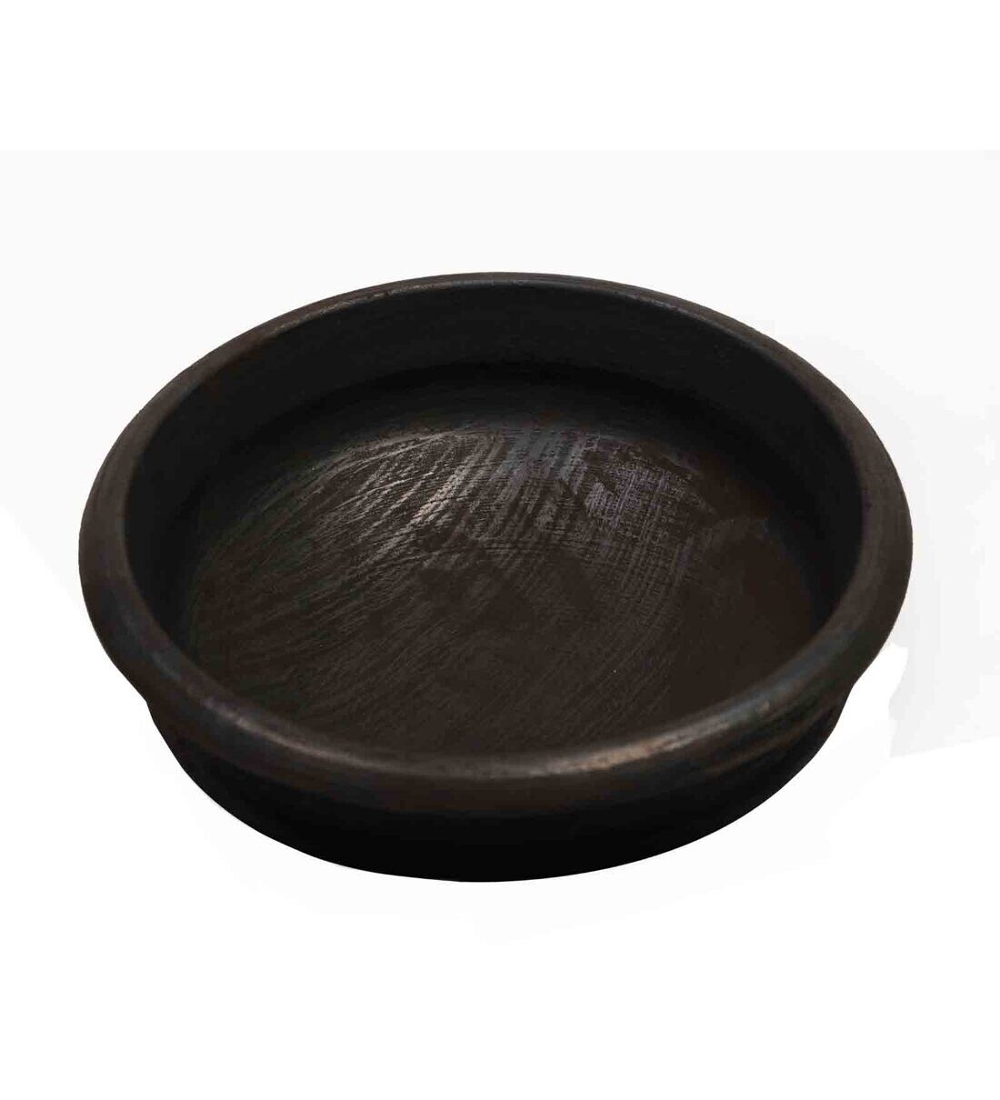 Buy Black Clay Pot 4 Litre By Ecocraft India Online - Pots and Handis ...