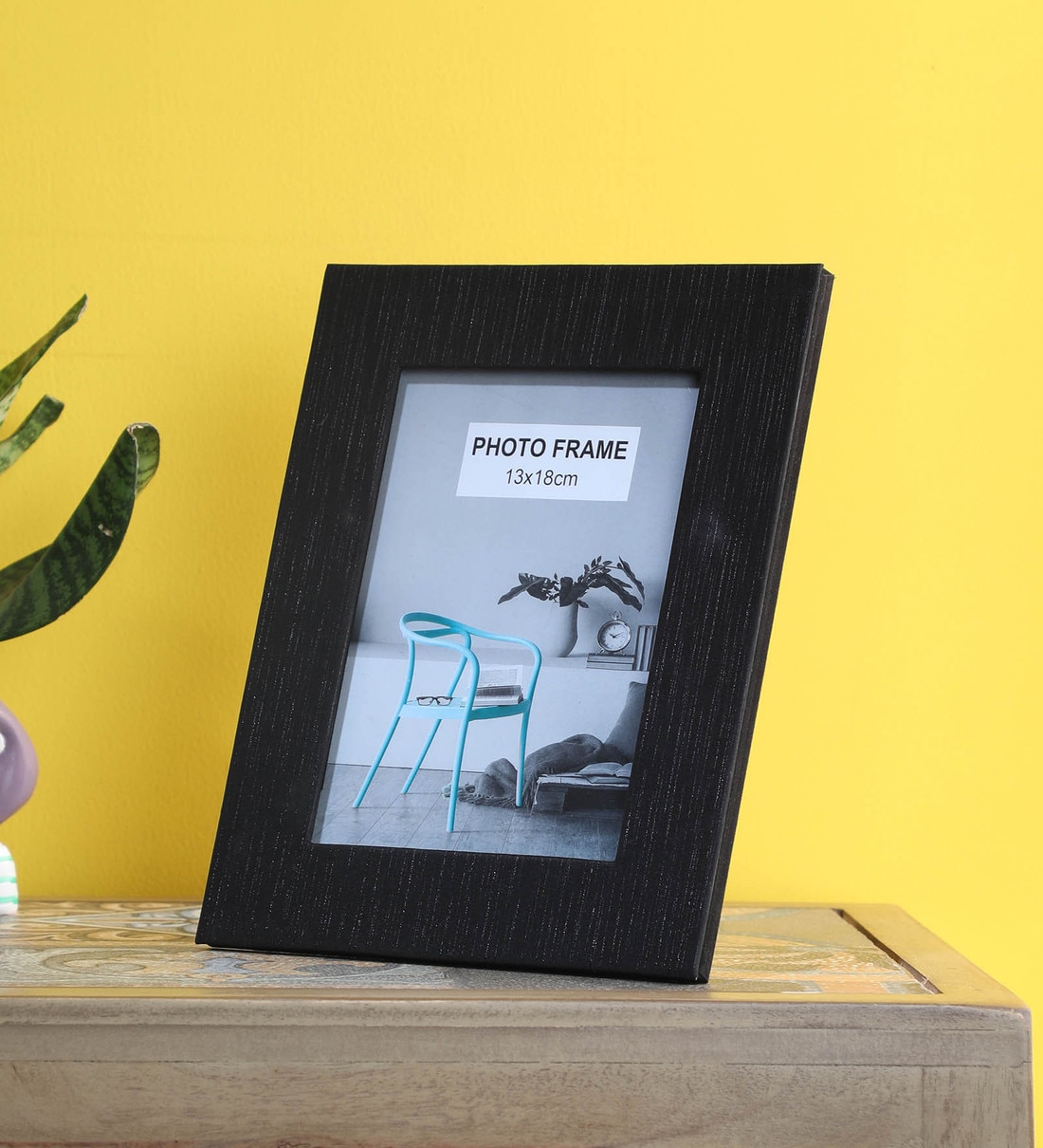 Buy Black Fabric Standard Single Photo Frames by Frame It at 100% OFF ...
