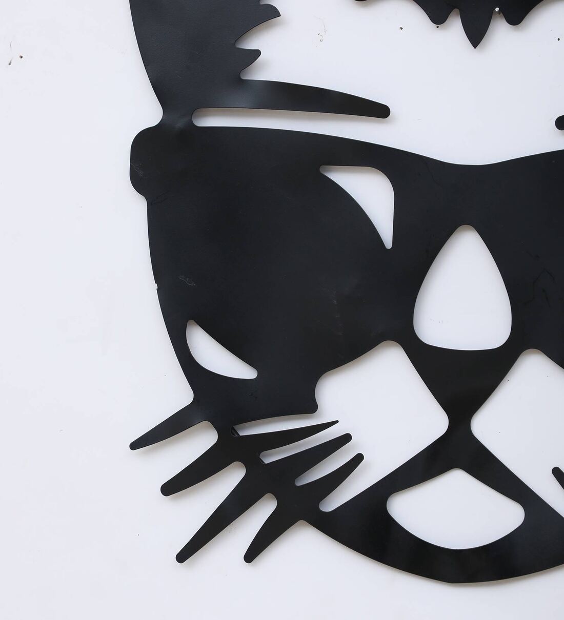 Buy Black Iron Cat Metal Wall Art By Desert Oak Online - Wildlife Metal ...