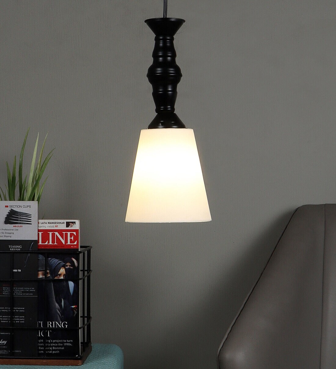 Buy Marko Black Iron Hanging Light at 46% OFF by DecorativeRay | Pepperfry