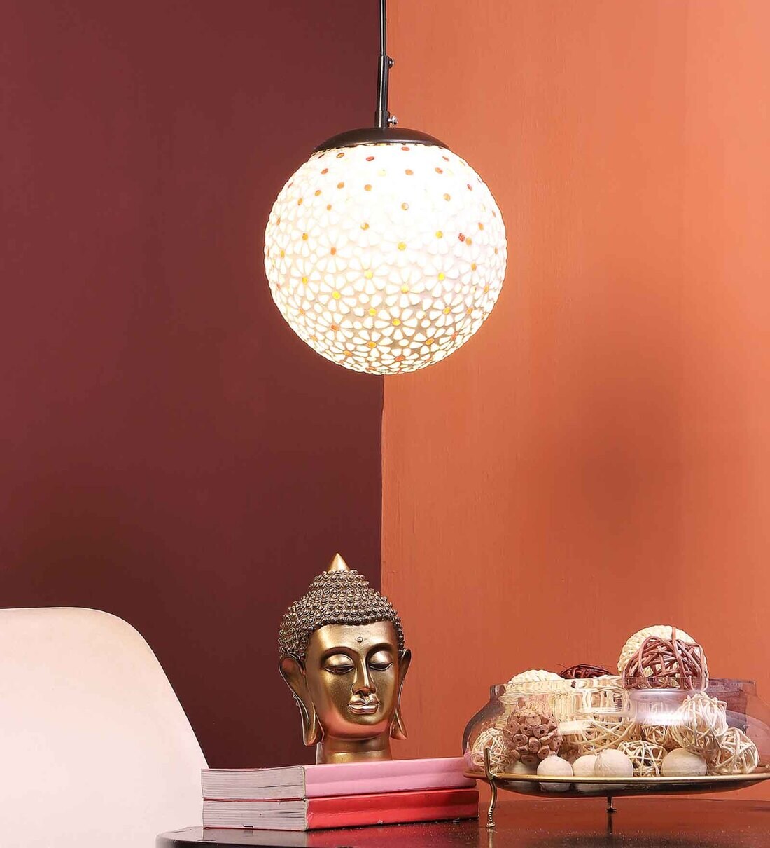 Buy Black Iron Hanging Lights By Eliante By Jainsons Lights Online ...