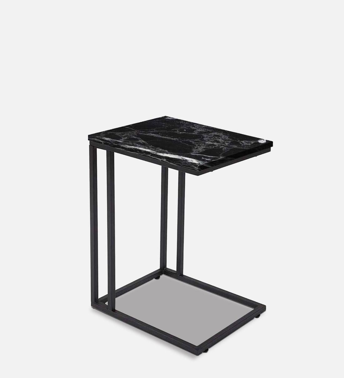 Buy Black Metal C-Shape End Table in Brown Colour at 23% OFF by NUTCASE ...