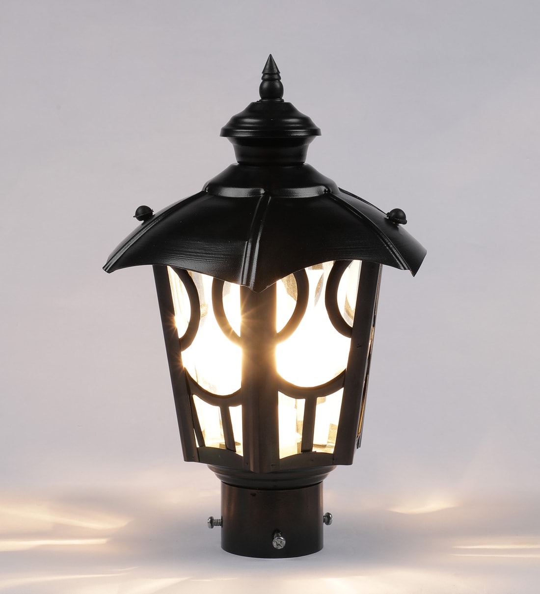 Buy Black Metal Gate Light by Tu Casa Online - Gate Lights - Outdoor ...