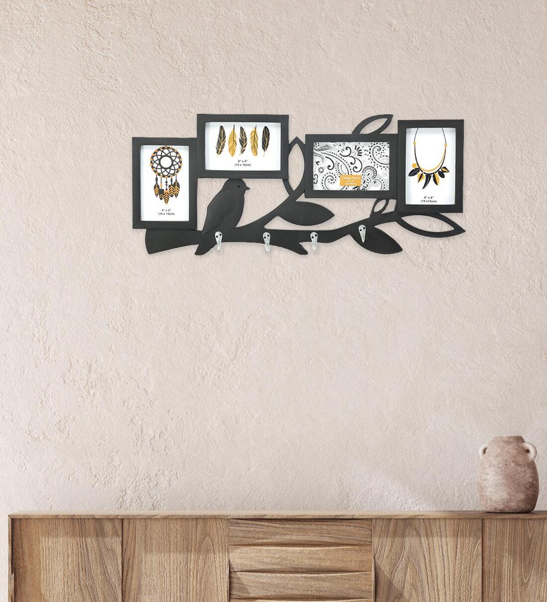 Buy Black Plastic Photo Frames by @home at 100% OFF by @home | Pepperfry