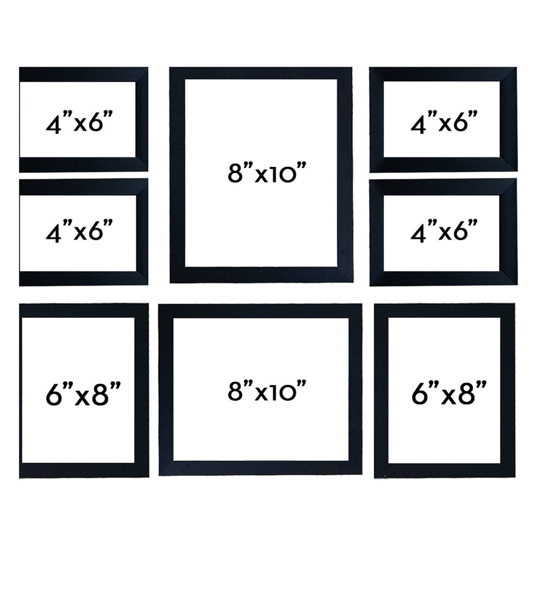 Buy Black Solid Wood 8x10 Inches Photo Frames By Art Street Online