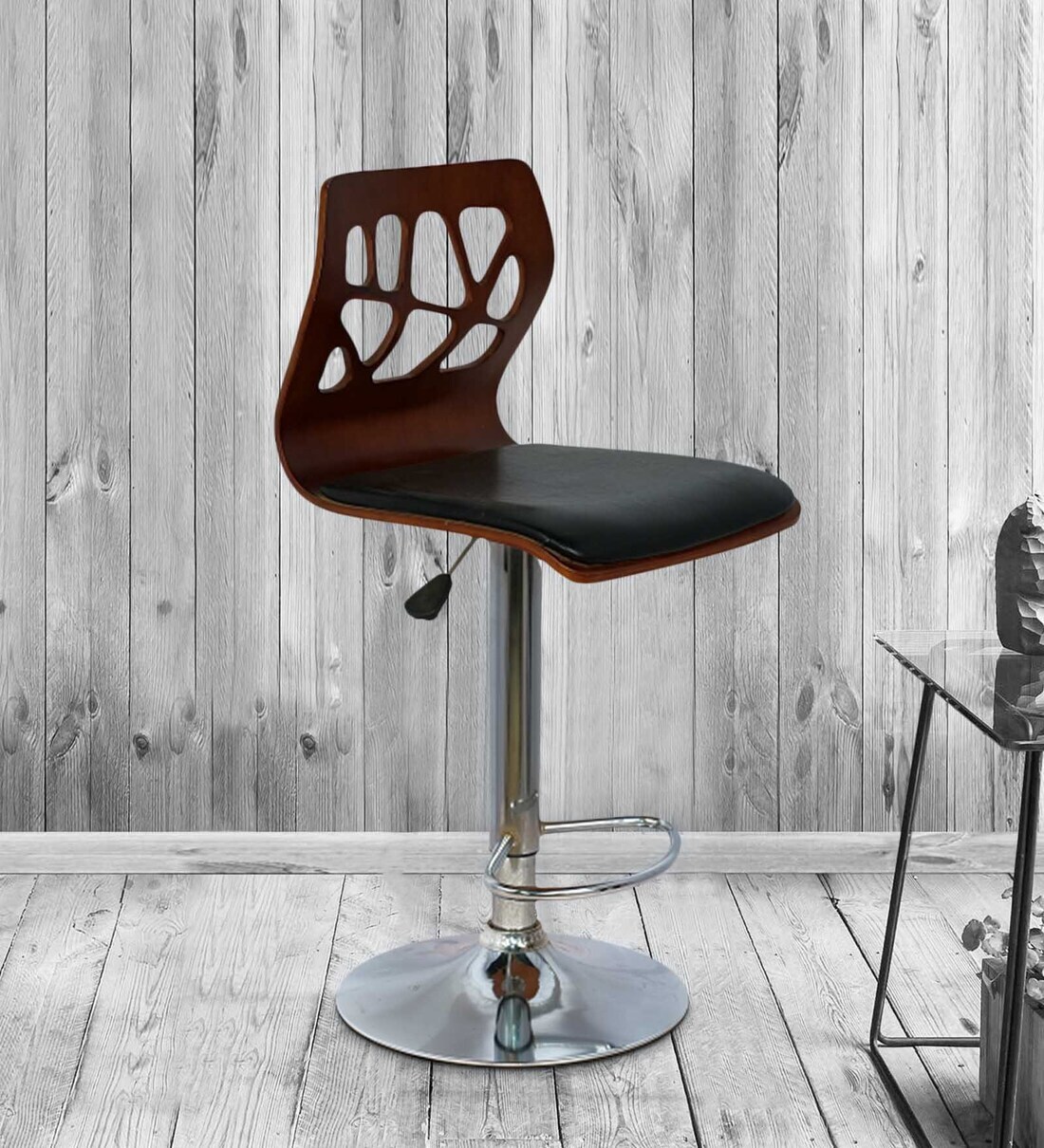 Buy Bliss Bar Stool in Brown Colour by Creative Seating System at 15% ...