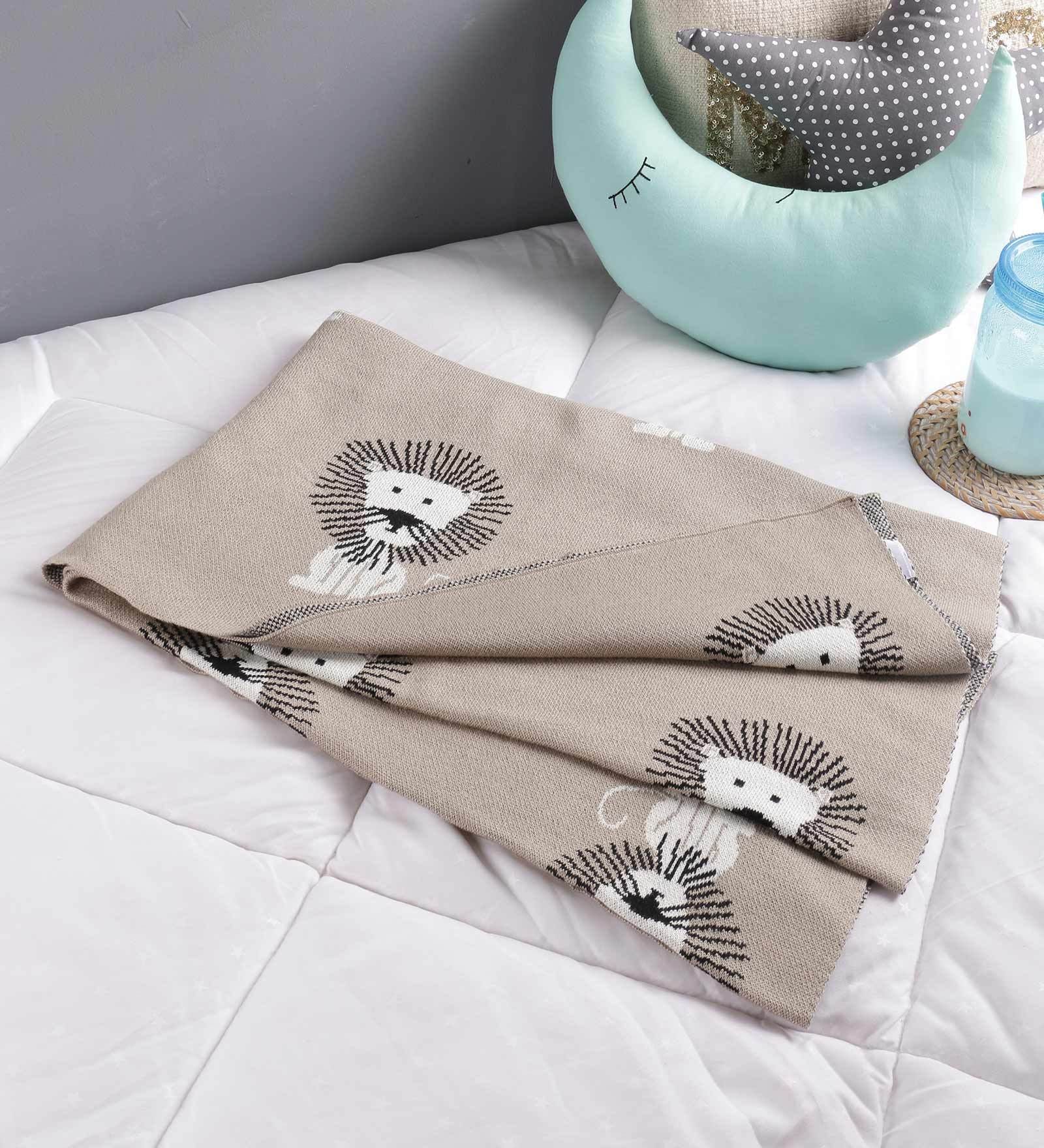 Buy Black 100% Cotton 39 X 47 Inch Kids Blanket By Pluchi at 100% OFF ...