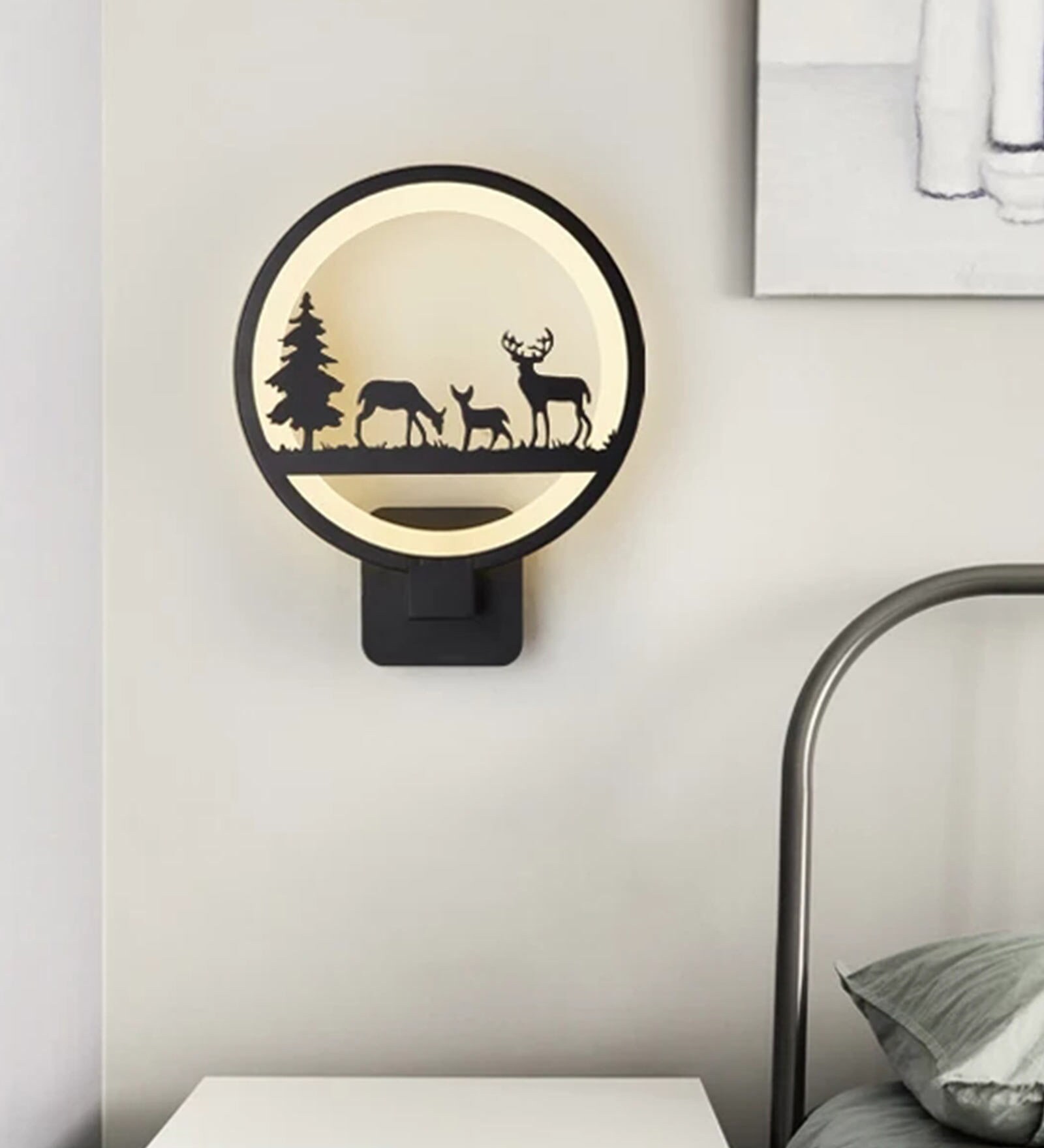 Buy Fallow Black Acrylic Wall Light By Smartway Lighting at 34% OFF by ...