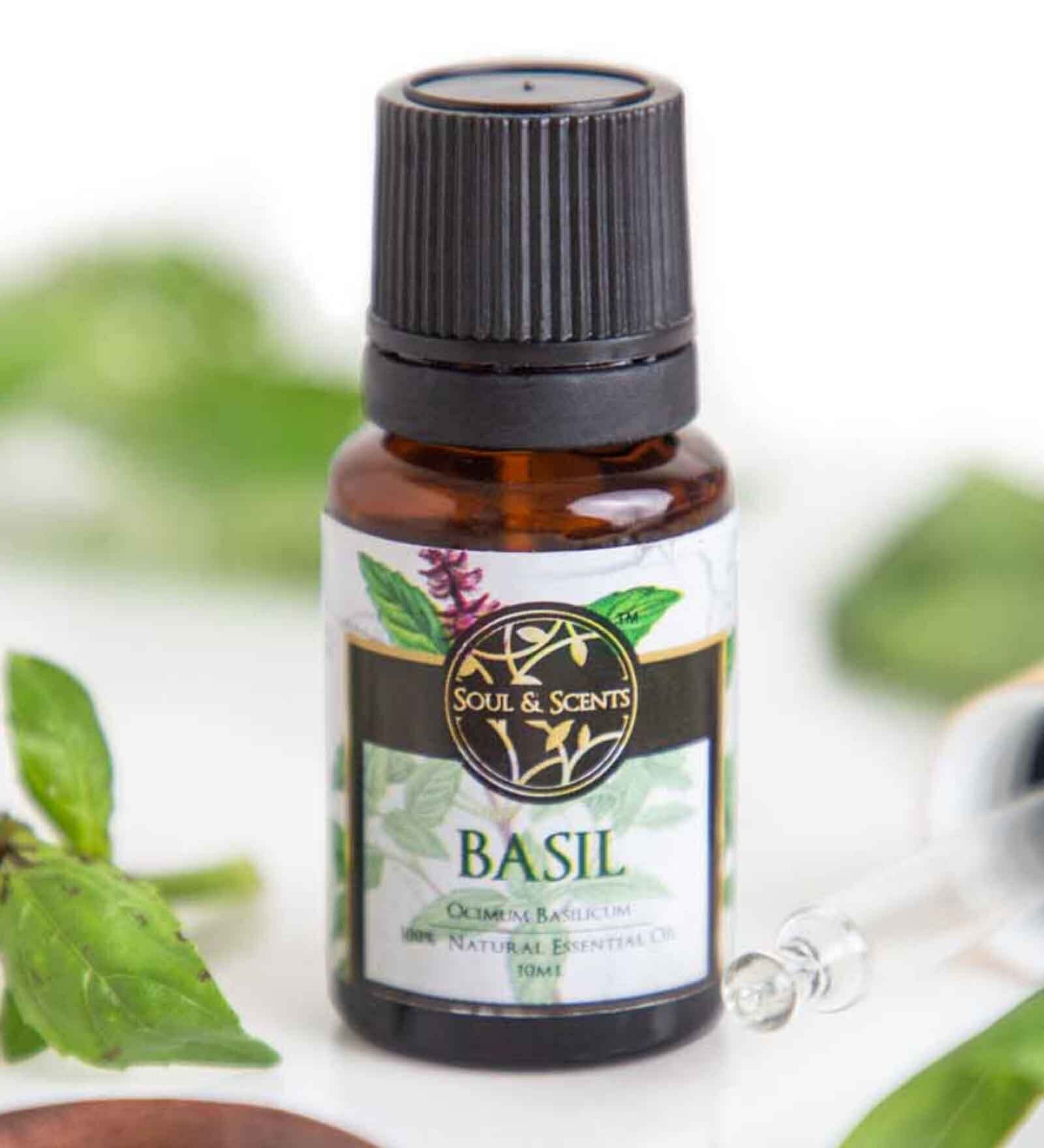 Buy Basil Essential Oil at 15% OFF by Soul & Scents | Pepperfry