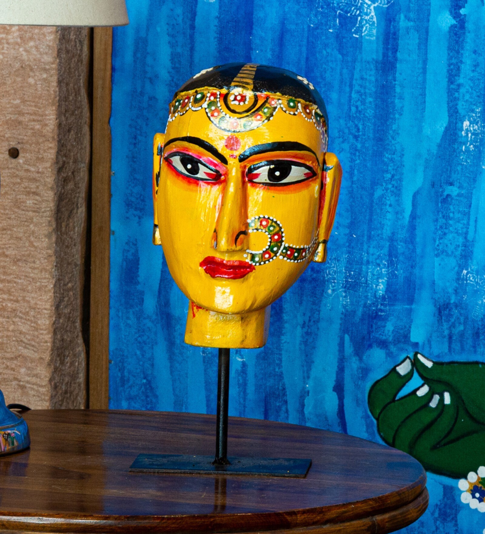 Buy Lady Face Black Brass Showpiece by Rhapsodically Made at 20% OFF by ...