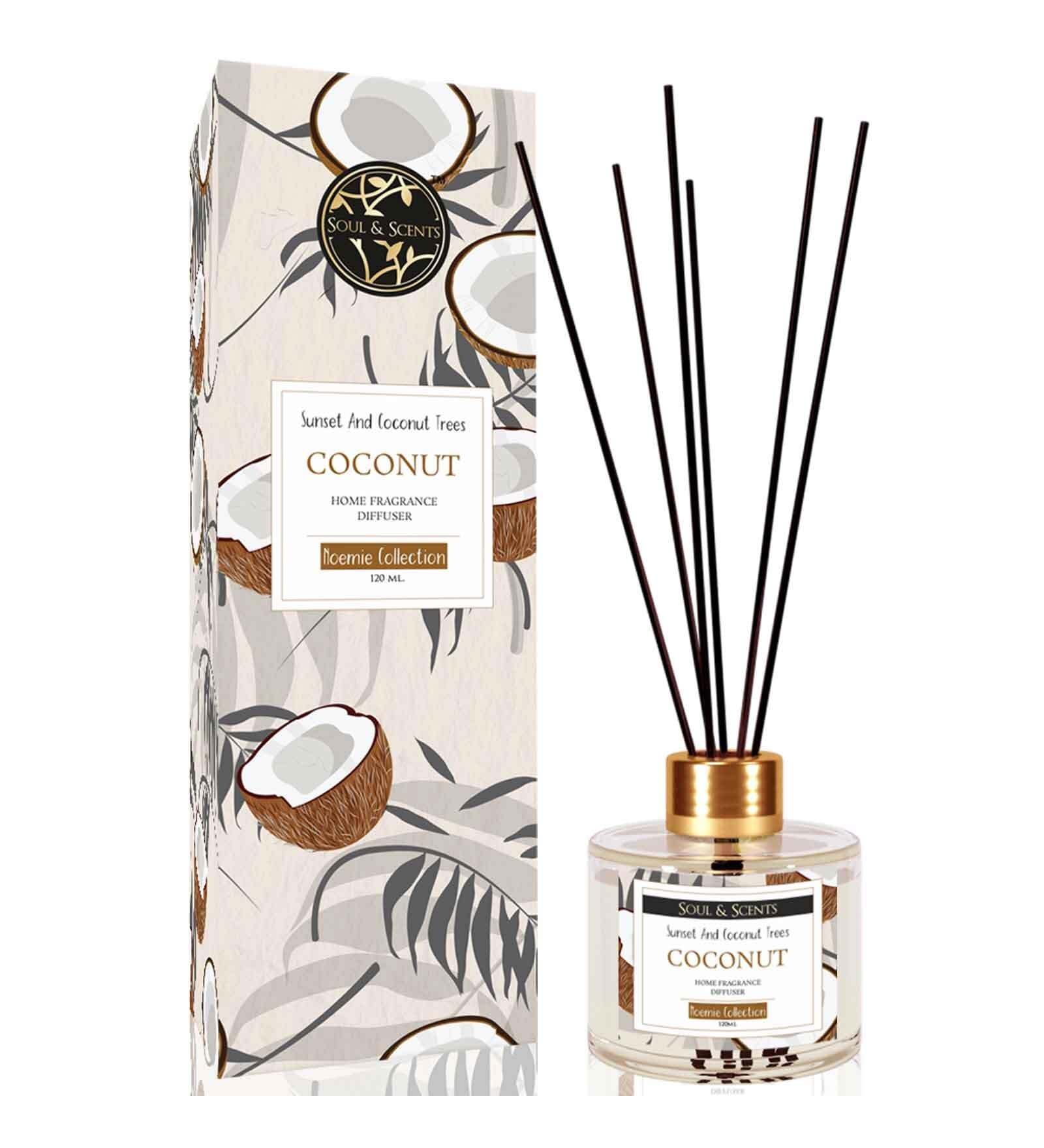 Buy Coconut Scented Oil Reed Diffuser at 15% OFF by Soul & Scents ...