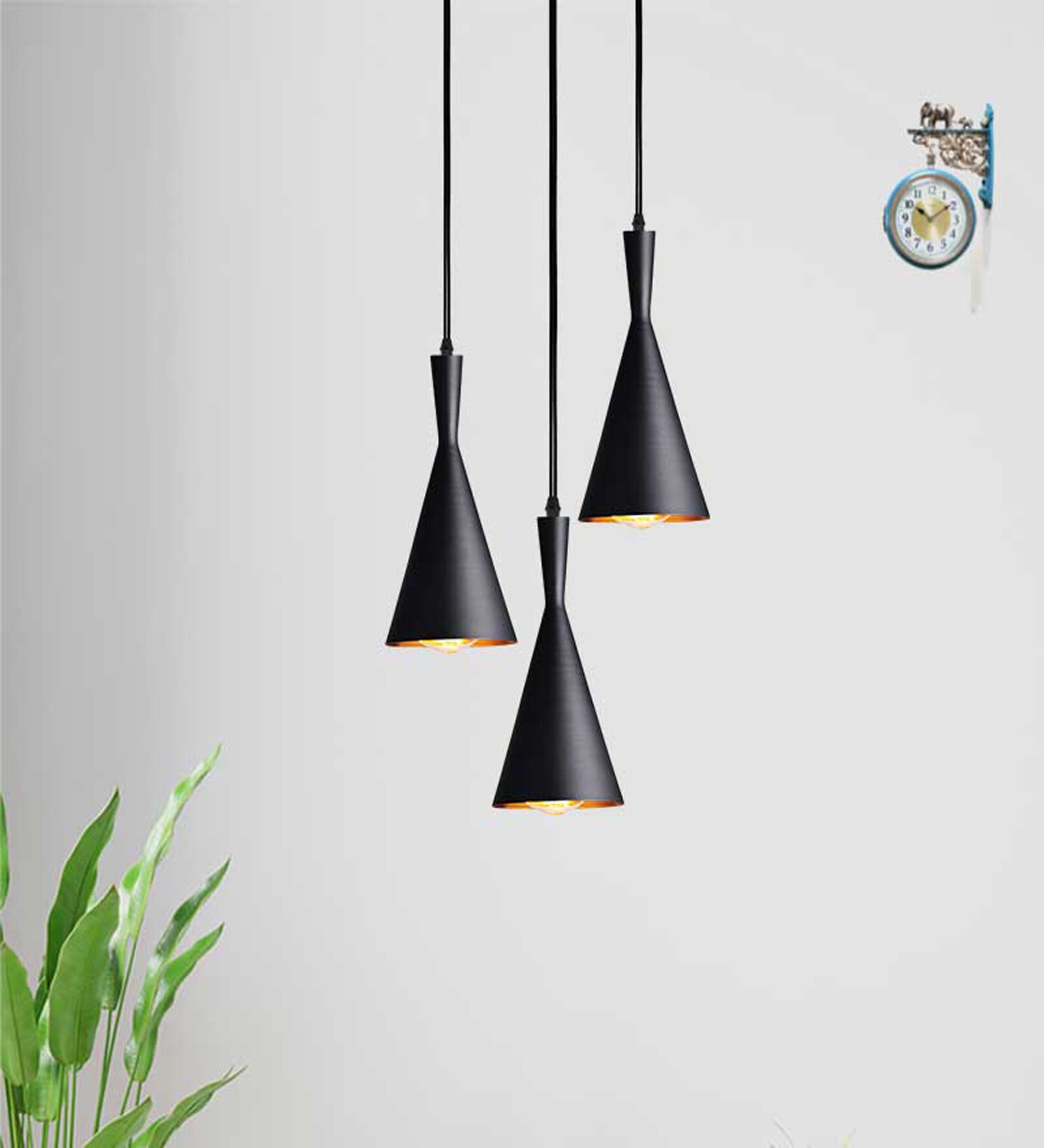 Buy Dartix Black Metal Cluster Hanging Light at 15% OFF by Home Craft ...