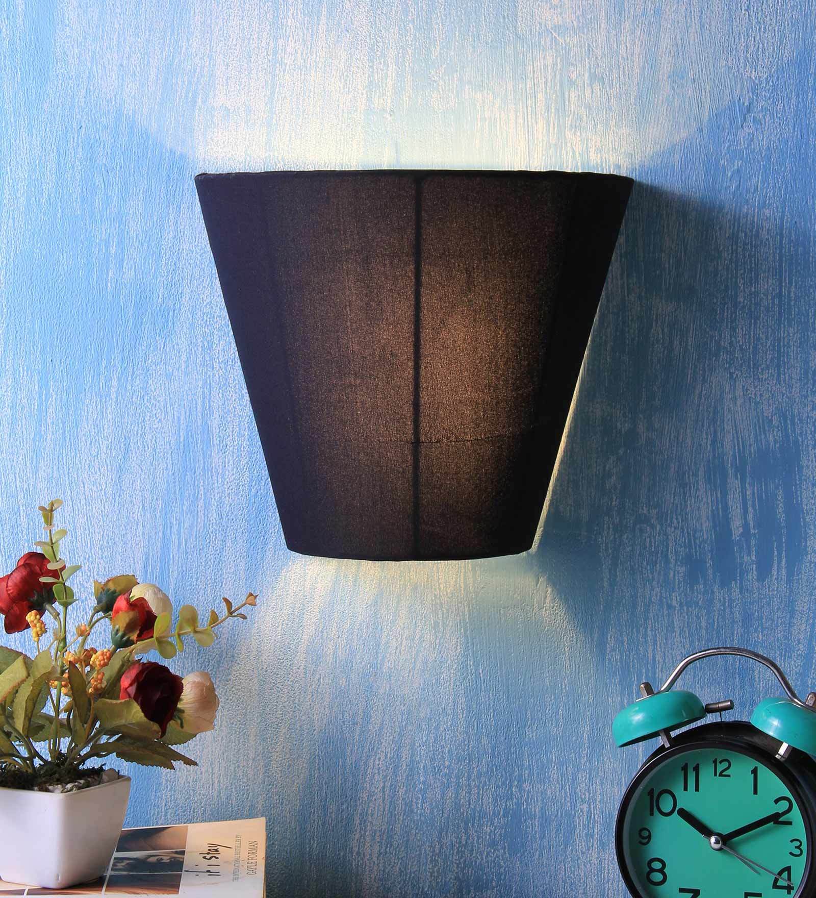 Buy Black Cotton Wall Light at 58% OFF by New Era | Pepperfry