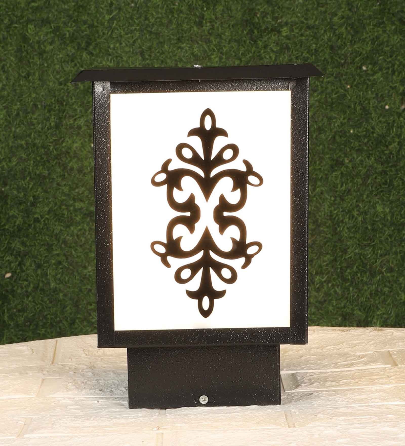 Buy Black Iron Gate Lights By Eliante By Jainsons Lights at 43% OFF by ...