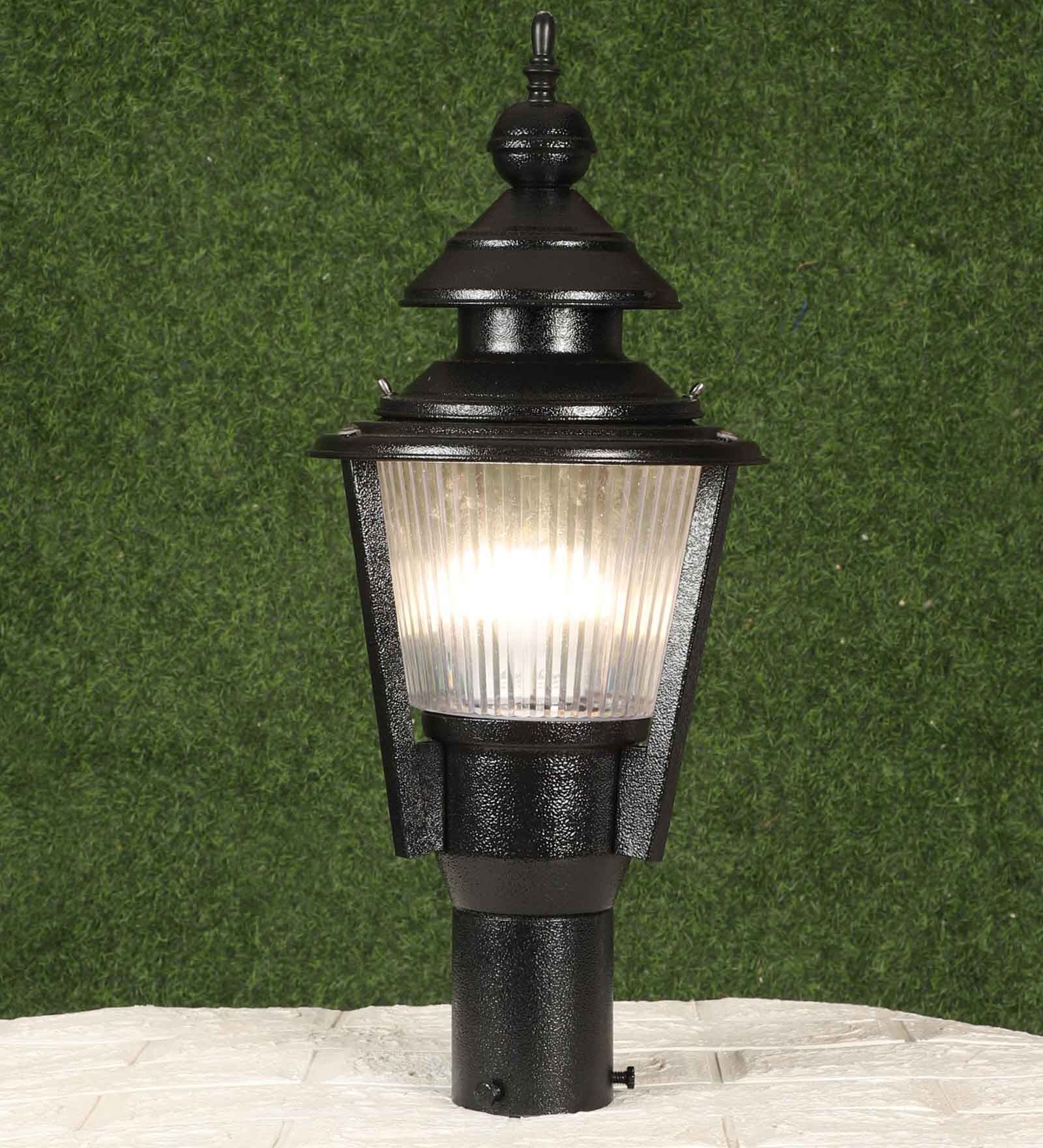 Buy Riveria Black Iron Gate Light by Eliante by Jainsons Lights at 45% ...