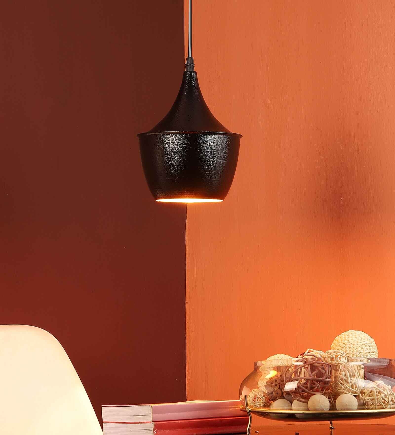 Buy Eros Black Iron Hanging Light at 22% OFF by Eliante by Jainsons ...