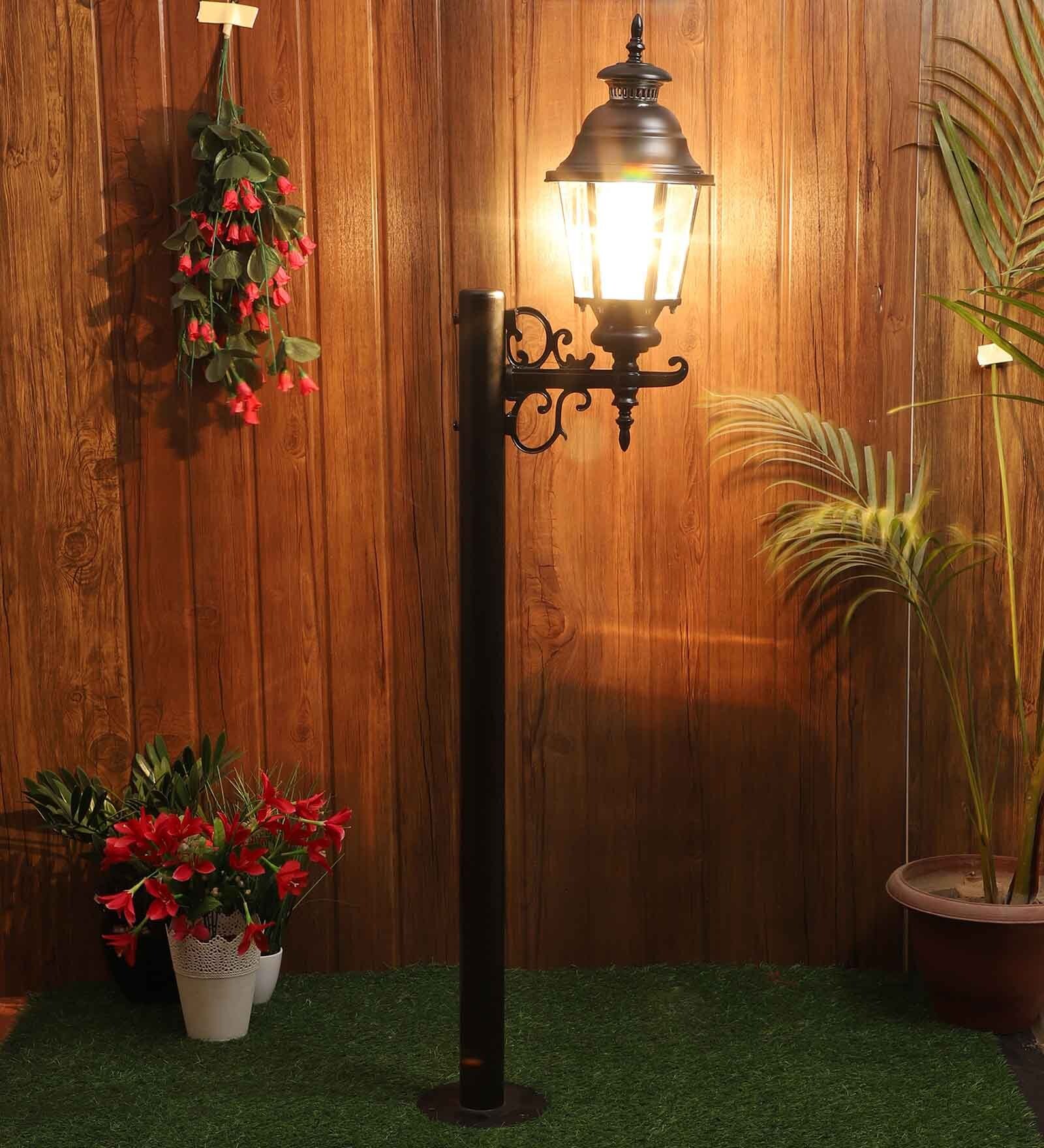 Buy Black Mild Steel Garden Light at 11% OFF by LeArc LED Lighting ...