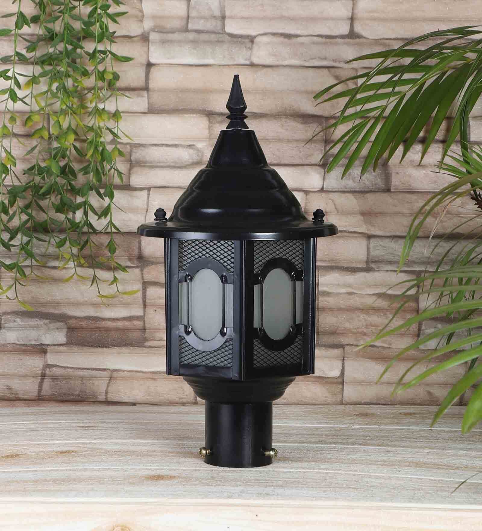 Buy Black Mild Steel Gate Light at 41% OFF by Superscape Outdoor ...