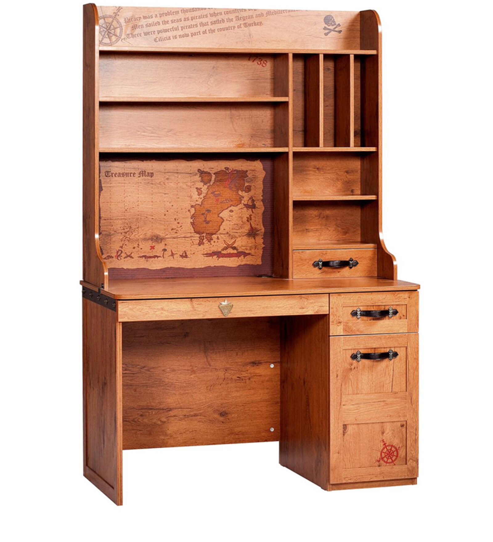 Buy Black Pirate Study Desk by Cilek Room Online - Kids Study Tables ...