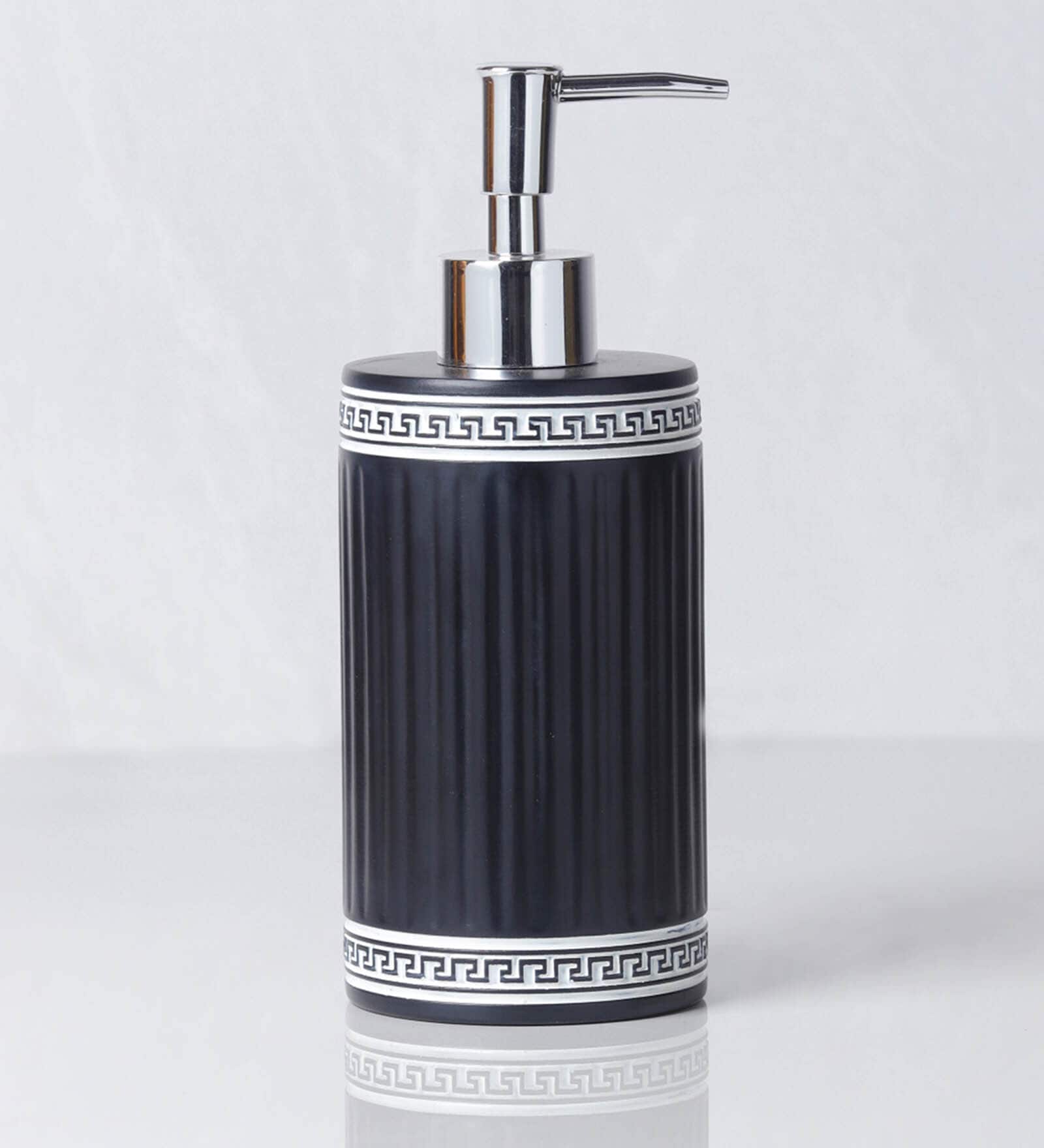 Buy Black Polyresin Soap Dispenser (380 Ml) at 10% OFF by Obsessions ...