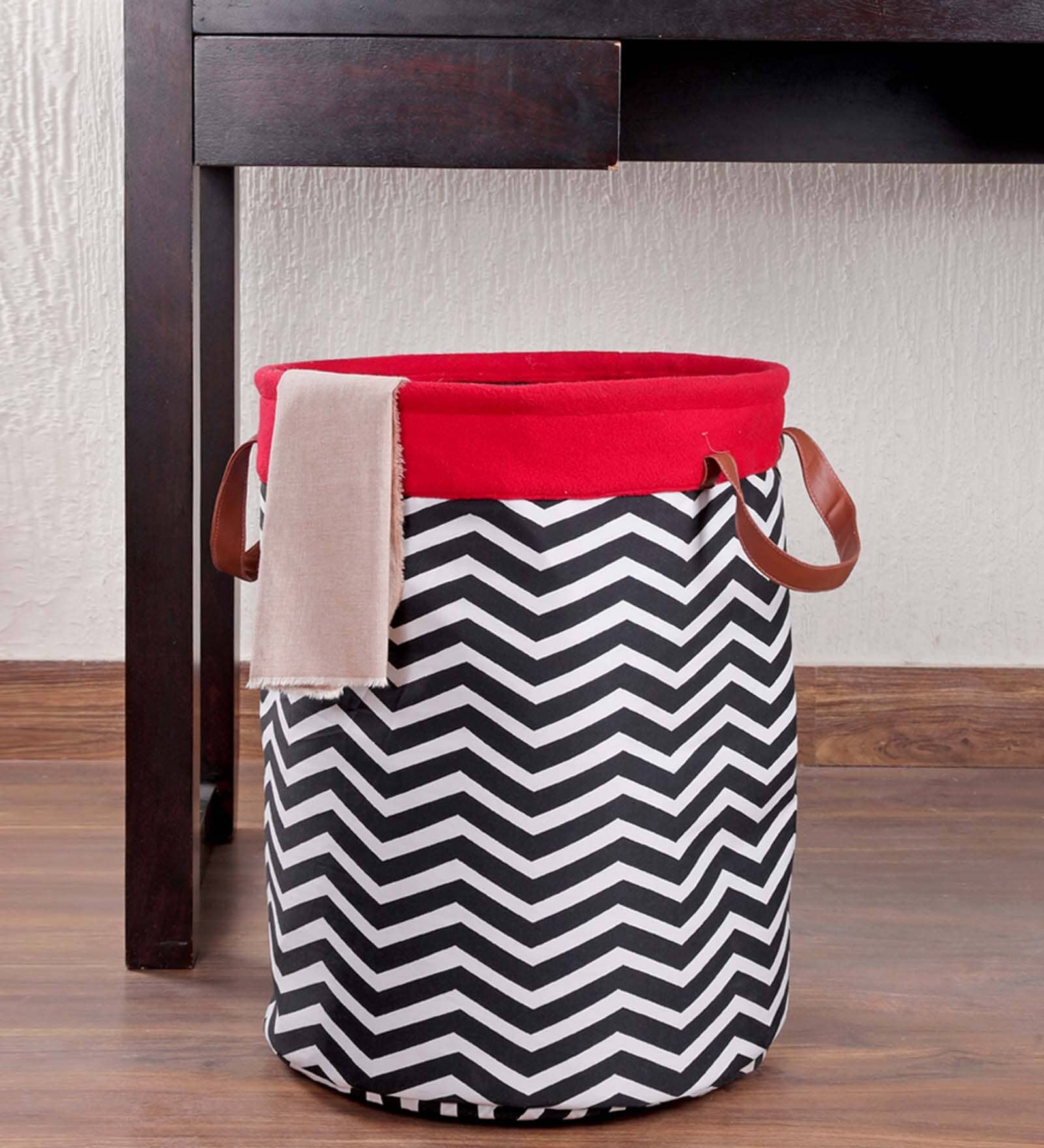Buy Multicolor Polyester Foldable 45 Litres Laundry Basket at 70% OFF ...