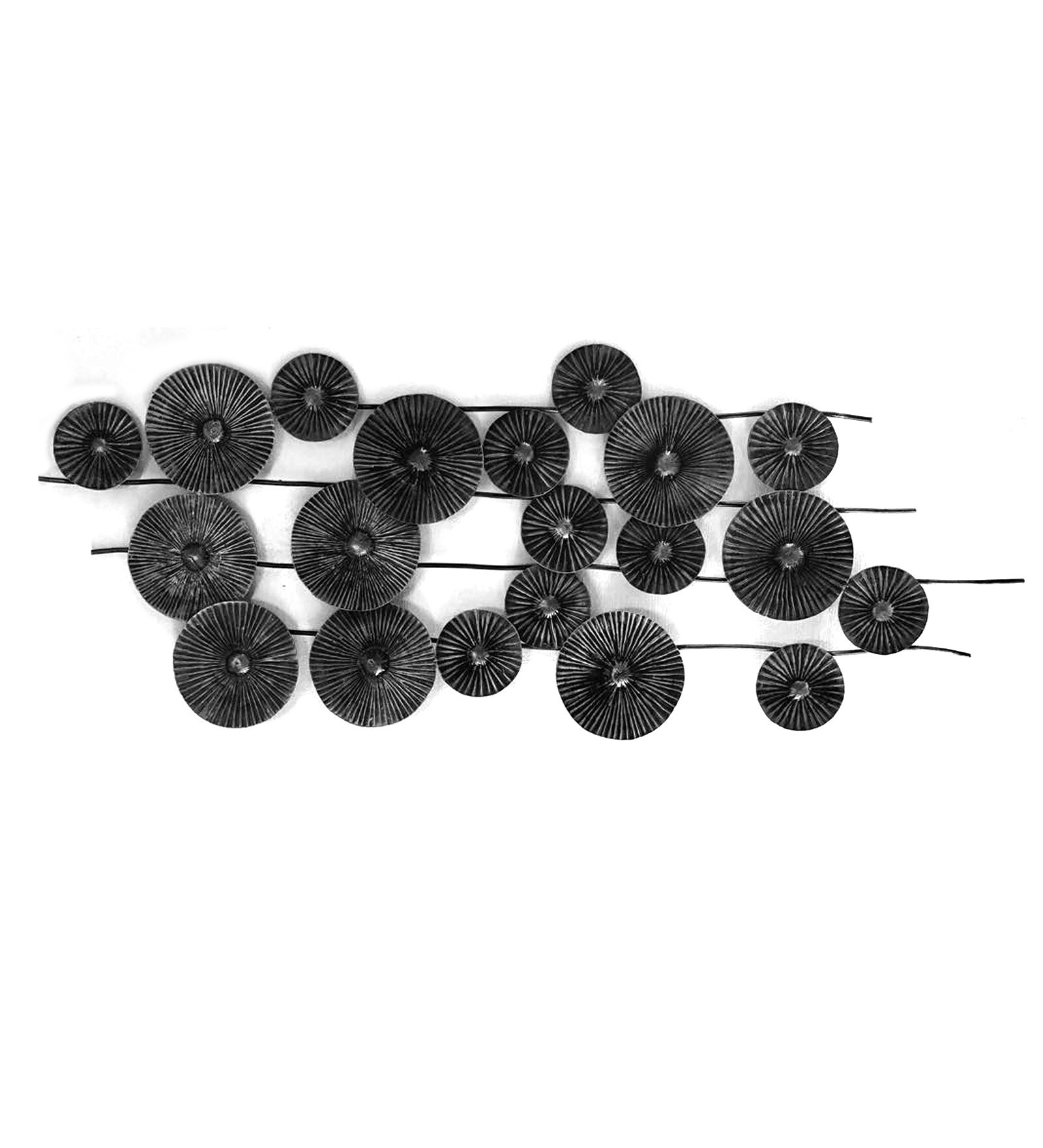 Buy Black Metal Cabbage Tin Wall Art by Vedas at 24% OFF by Vedas ...