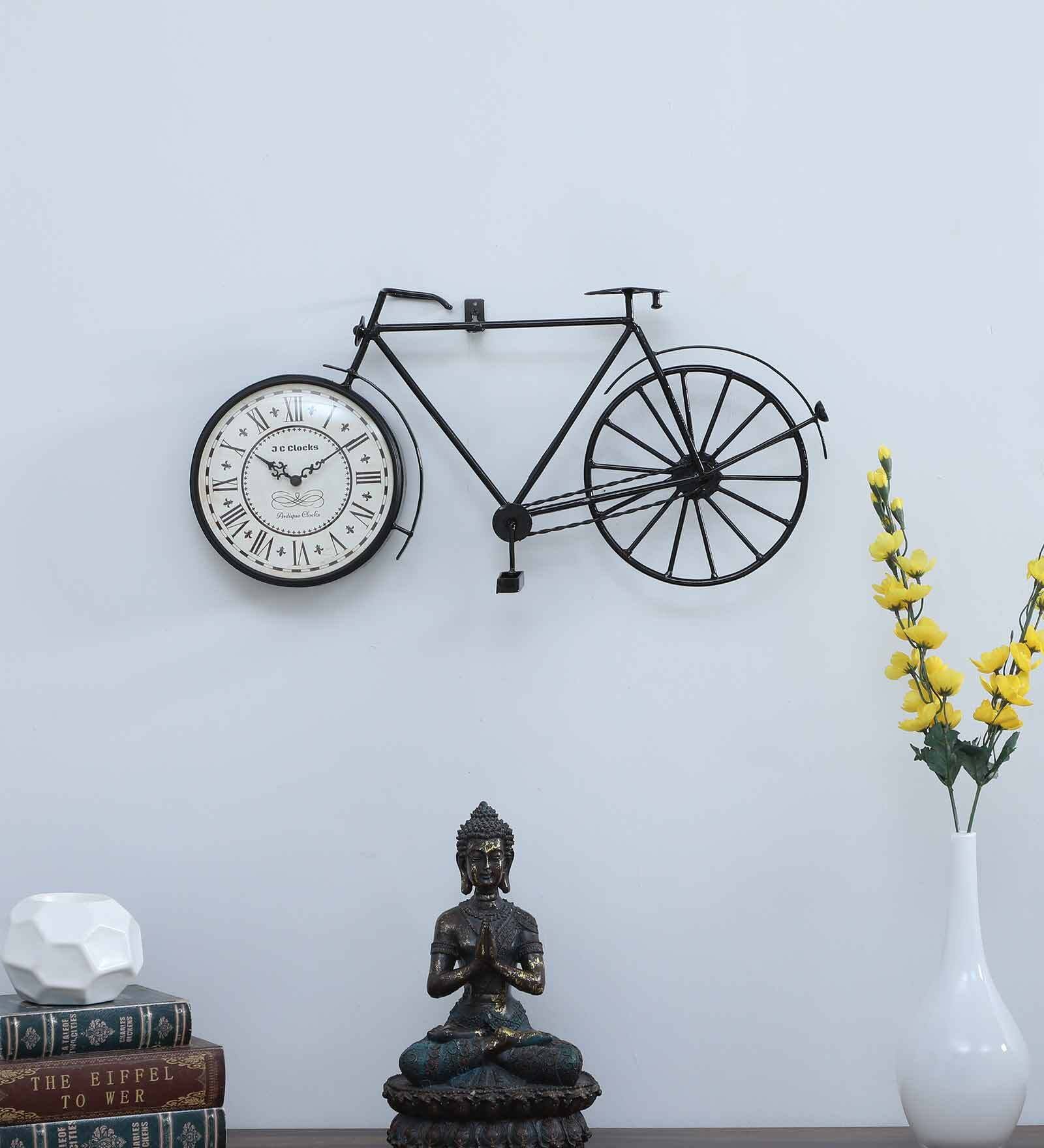 Buy Black Wrought Iron Novelty Wall Clock at 24% OFF by Jasolika ...