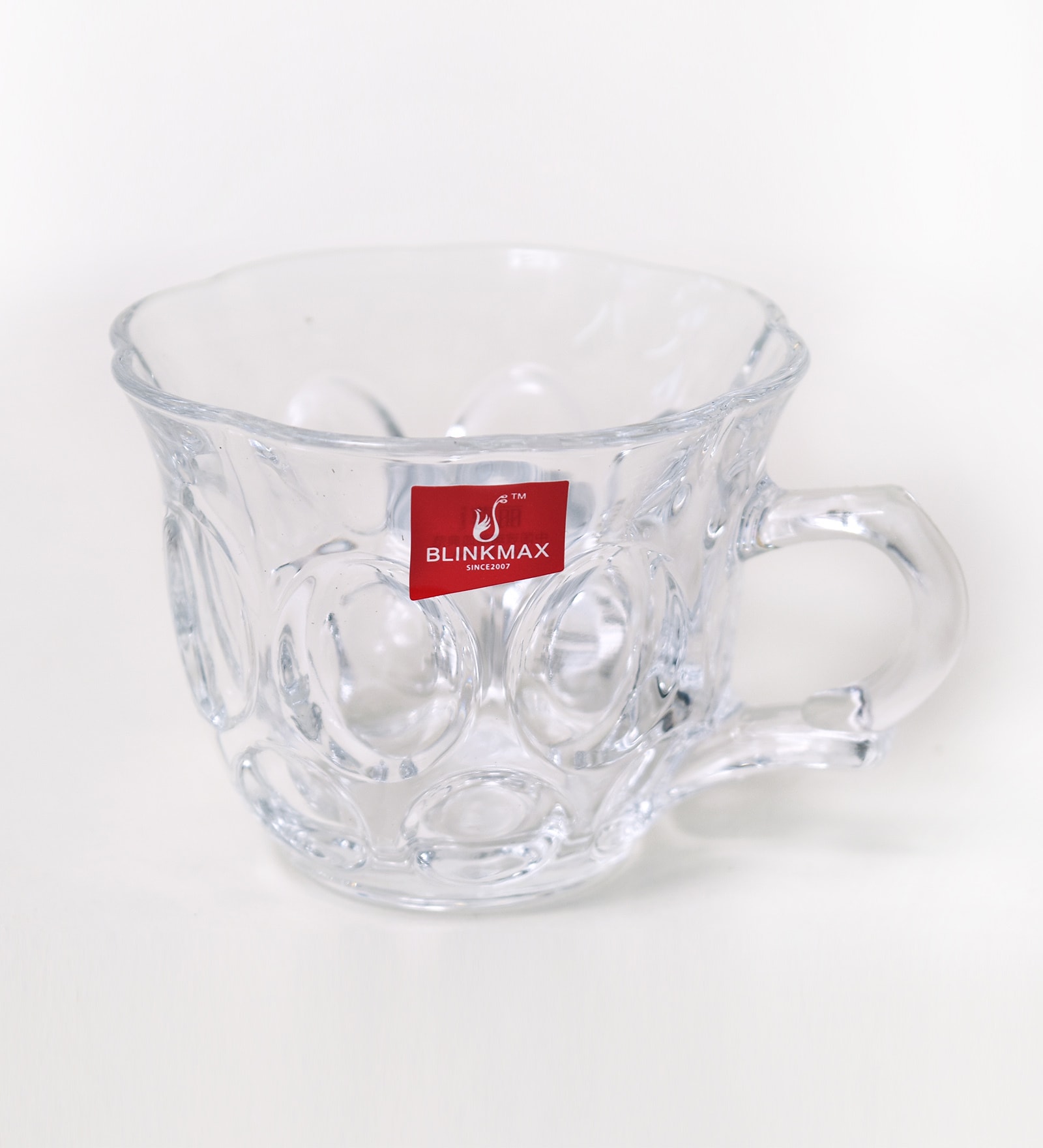 Buy Blinkmax Space Dot Glass 100 ML Tea Cups Set Of 6 Online Glass buy-blinkmax-space-dot-glass-100-ml-tea-cups-set-of-6-online-glass