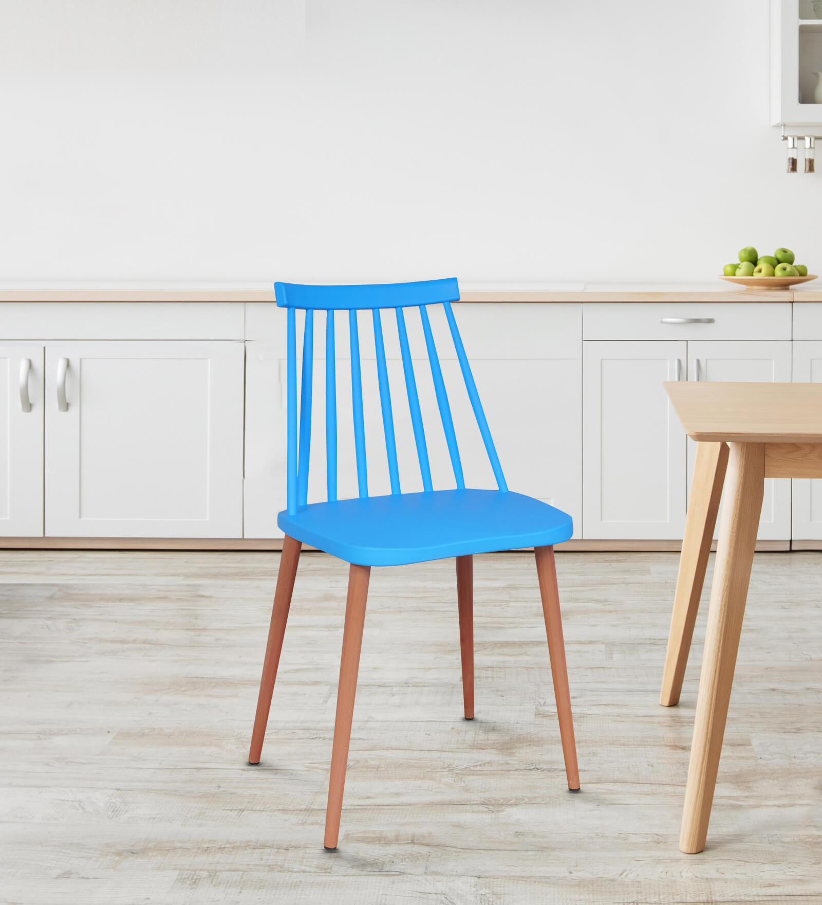 Buy Bliss Plastic Cafe Chair in Blue Finish at 6% OFF by Casacraft from ...