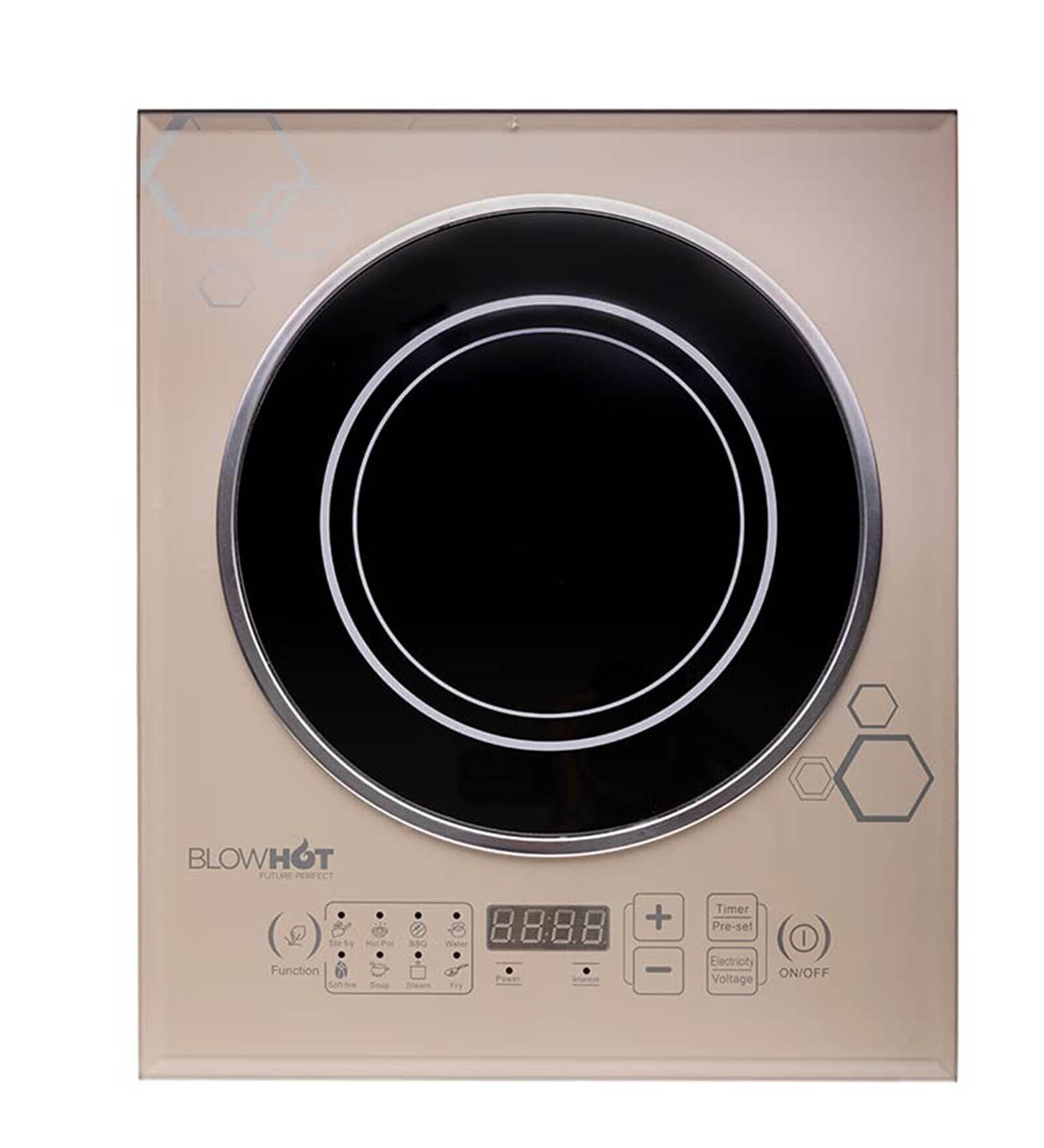 Buy BlowHot 2000 Watt Feather Touch Ebony Induction Cook Top - (Brown ...