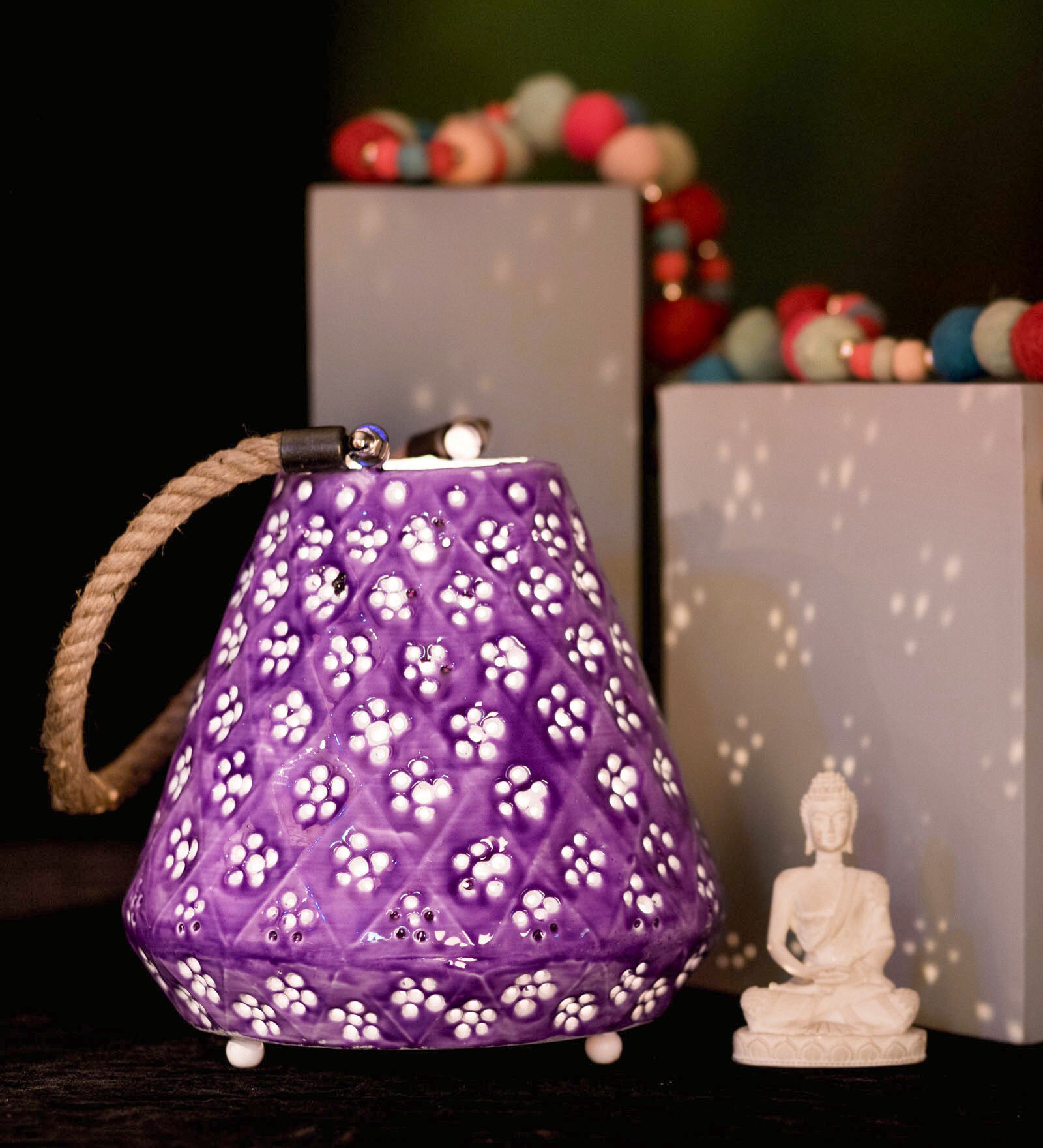 Buy Blue Iron Candle Holder by Opaque at 21% OFF by Opaque Studio ...