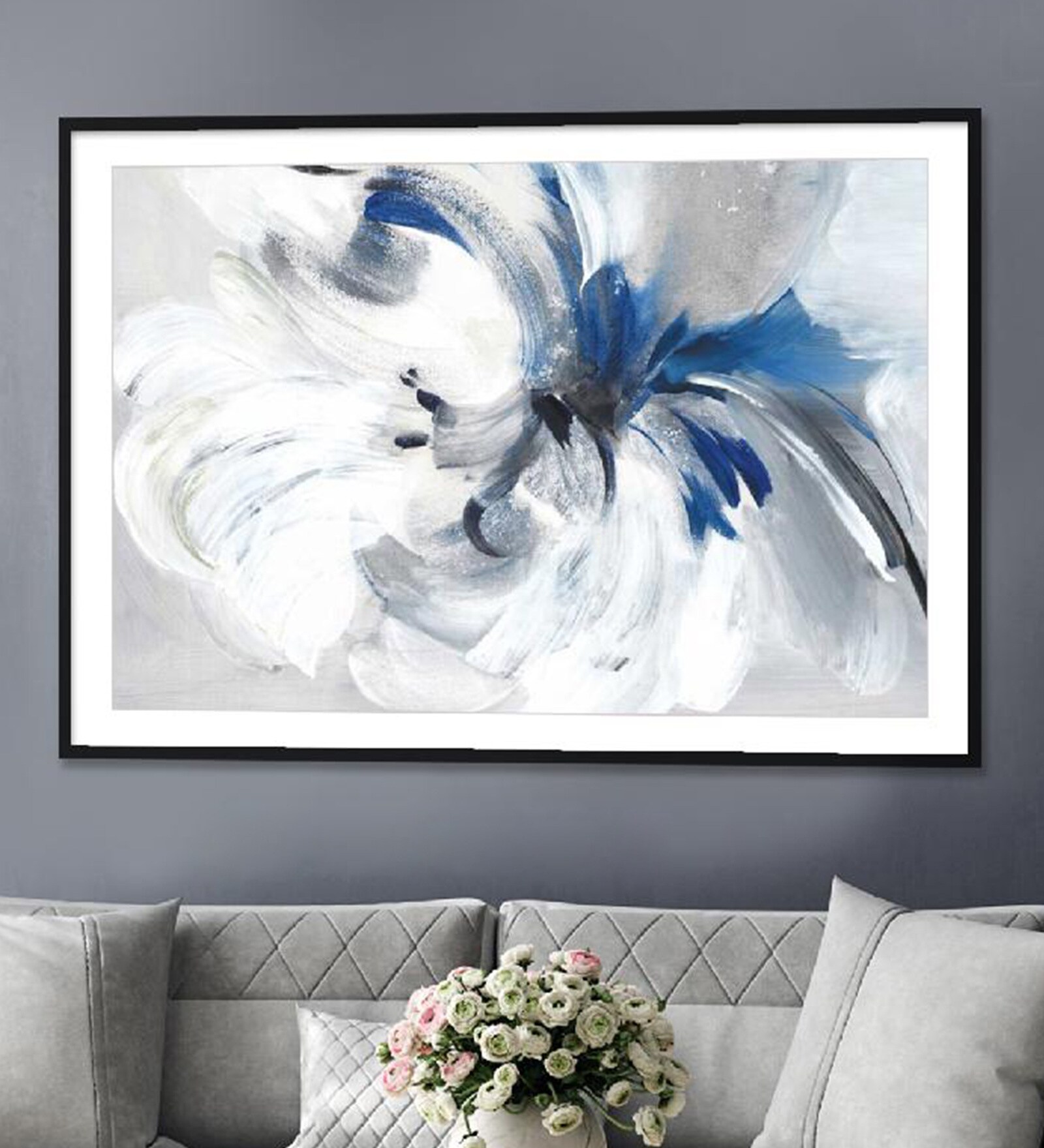 Buy Oriental Neg Multicolor Paper Framed Floral Art Print at 20% OFF by ...
