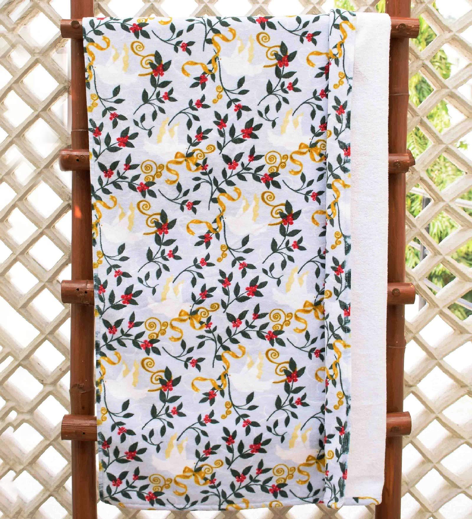 Buy Multicolor Cotton 500 GSM Bath Towel by Avi Living at 1% OFF by AVI Living | Pepperfry