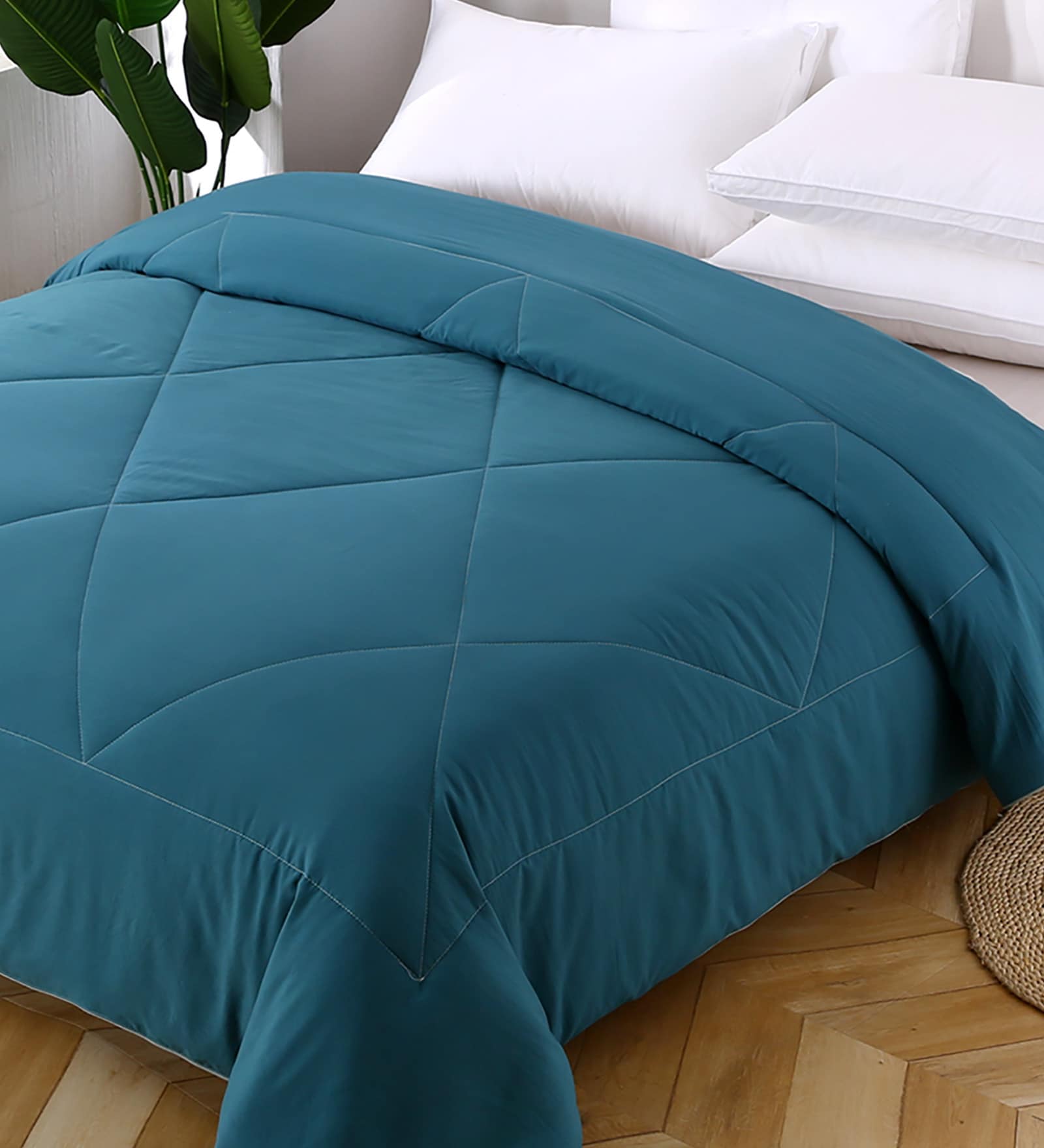 Buy Fashion Microfiber Double Bed AC Comforter by URBAN DREAM at 44% ...
