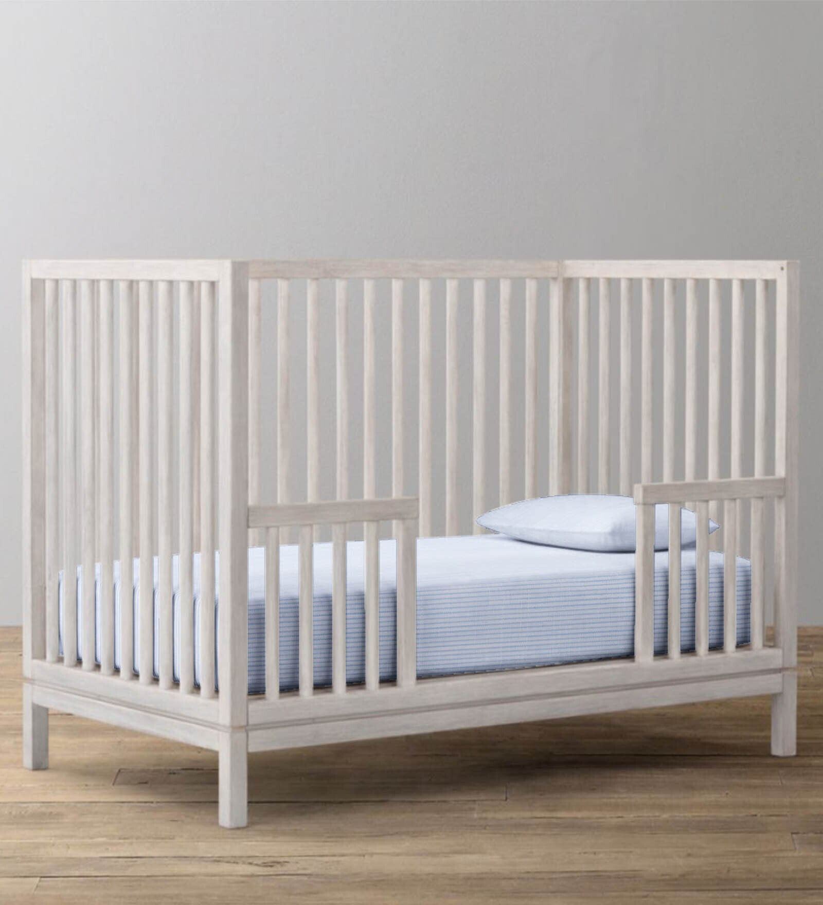 Buy Blue Solid Cotton Bedsheet at 100% OFF by The Baby Atelier | Pepperfry