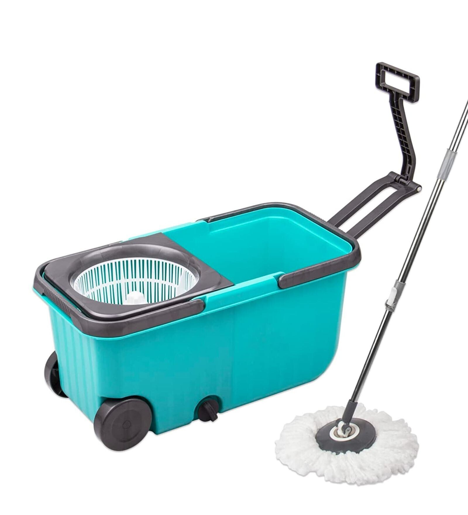 Buy Blue Premium 360 Spin Mop Set with Additional Refill Mop by Regalo at 34% OFF by Regalo ...