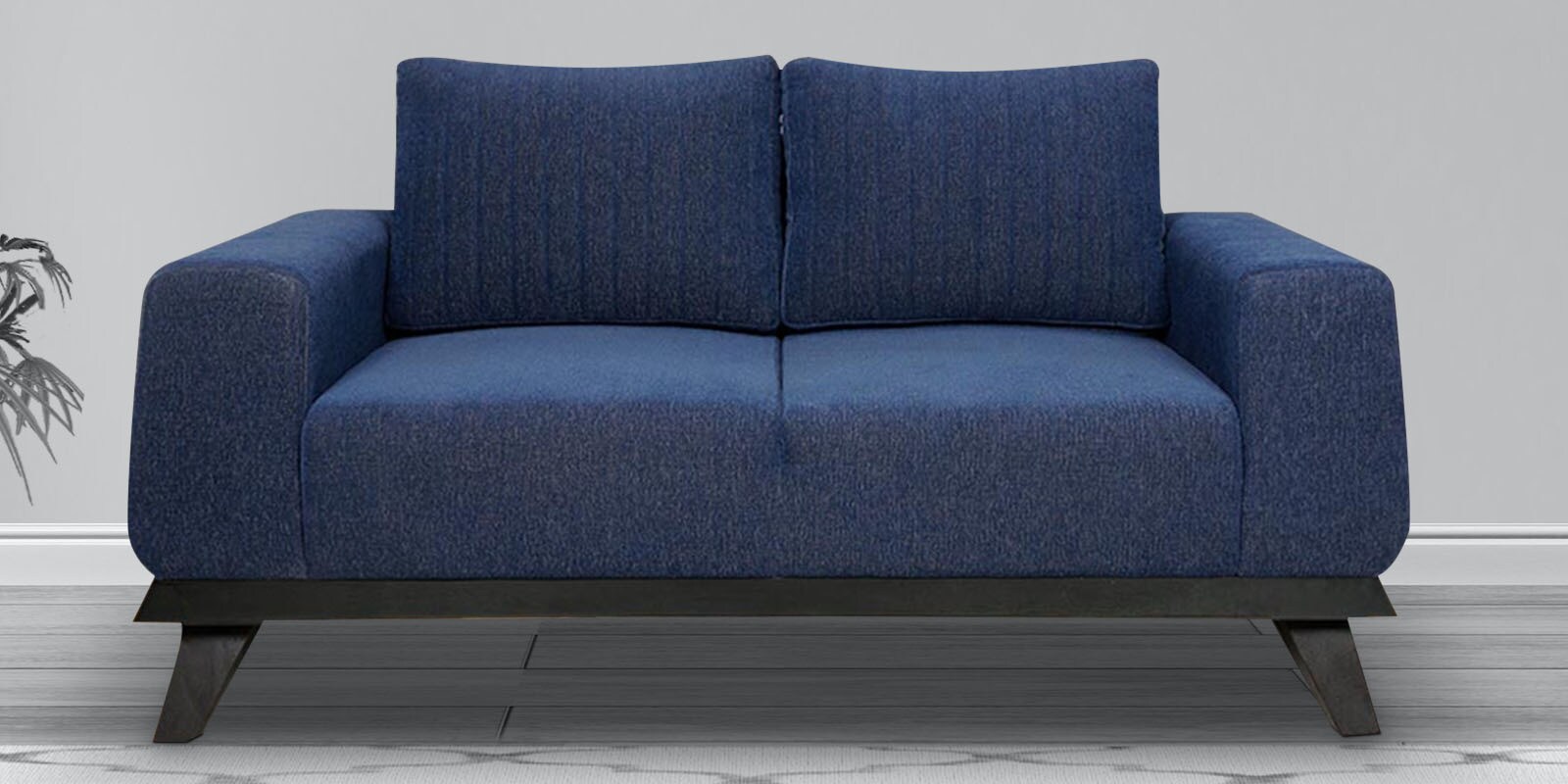 Buy Bladen Two Seater Sofa in Blue Colour at 70% OFF by HomeTown ...