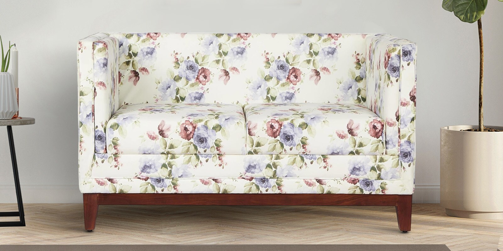 Buy Bloom Velvet 2 Seater Sofa in Multi Colour at 24% OFF by Muebles ...