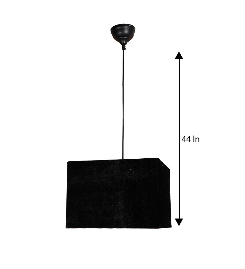 Buy Black Color Rectangle Shade Ceiling LightBy Grated Ginger Online ...