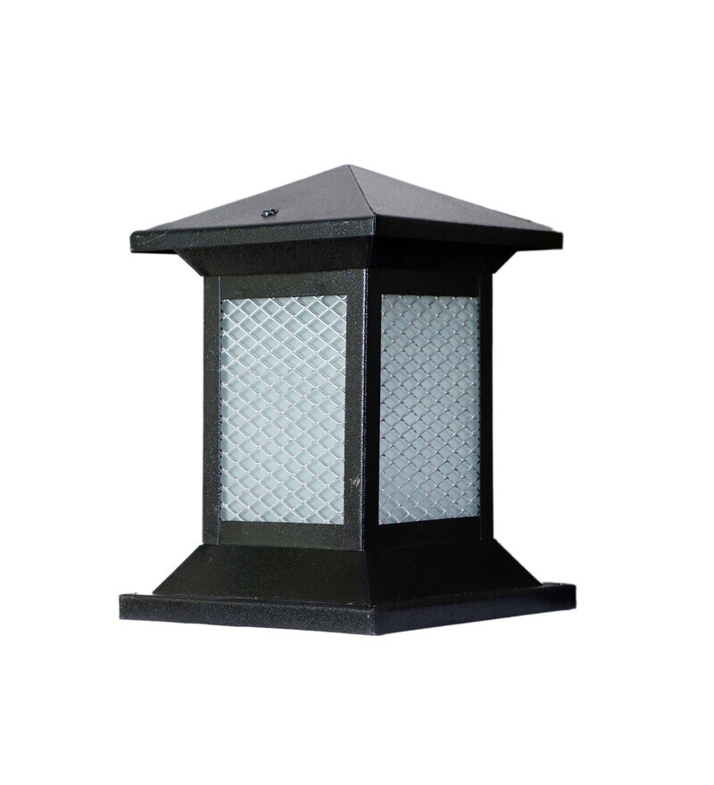 Buy Black Iron Gate Light by Eliante by Jainsons Lights Online - Gate ...