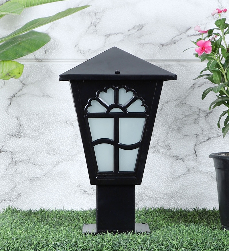 Buy Black Iron Gate Light by Eliante by Jainsons Lights Online - Gate ...