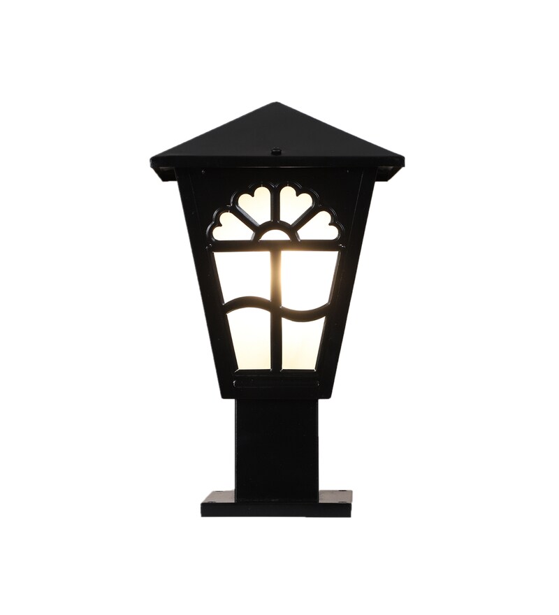 Buy Black Iron Gate Light by Eliante by Jainsons Lights Online - Gate ...