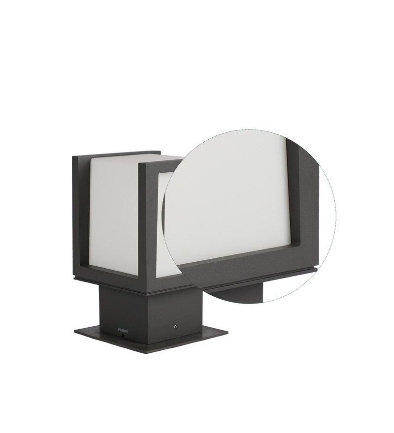 Buy Black Metal Gate Light by Philips Online - Gate Lights - Outdoor ...