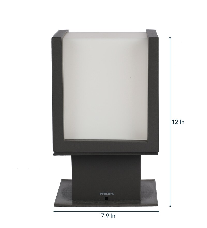 Buy Black Metal Gate Light by Philips Online - Gate Lights - Outdoor ...