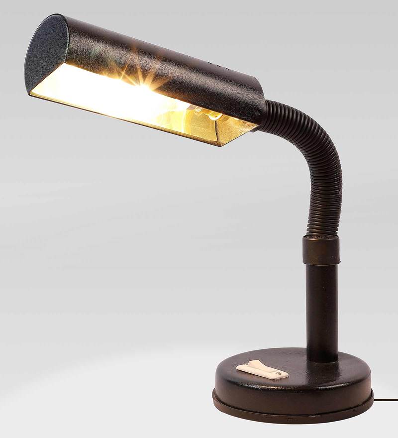 Buy Cherosi Black Study Lamp With Metal Base By Tu Casa Online - Work ...
