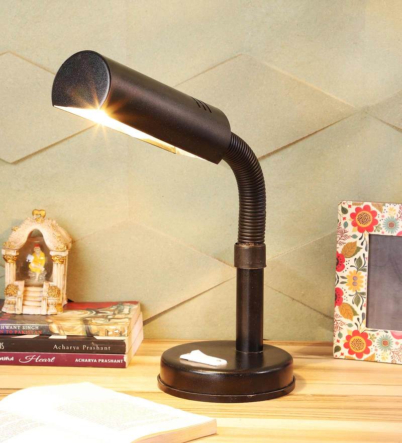 Buy Cherosi Black Study Lamp With Metal Base By Tu Casa Online - Work ...
