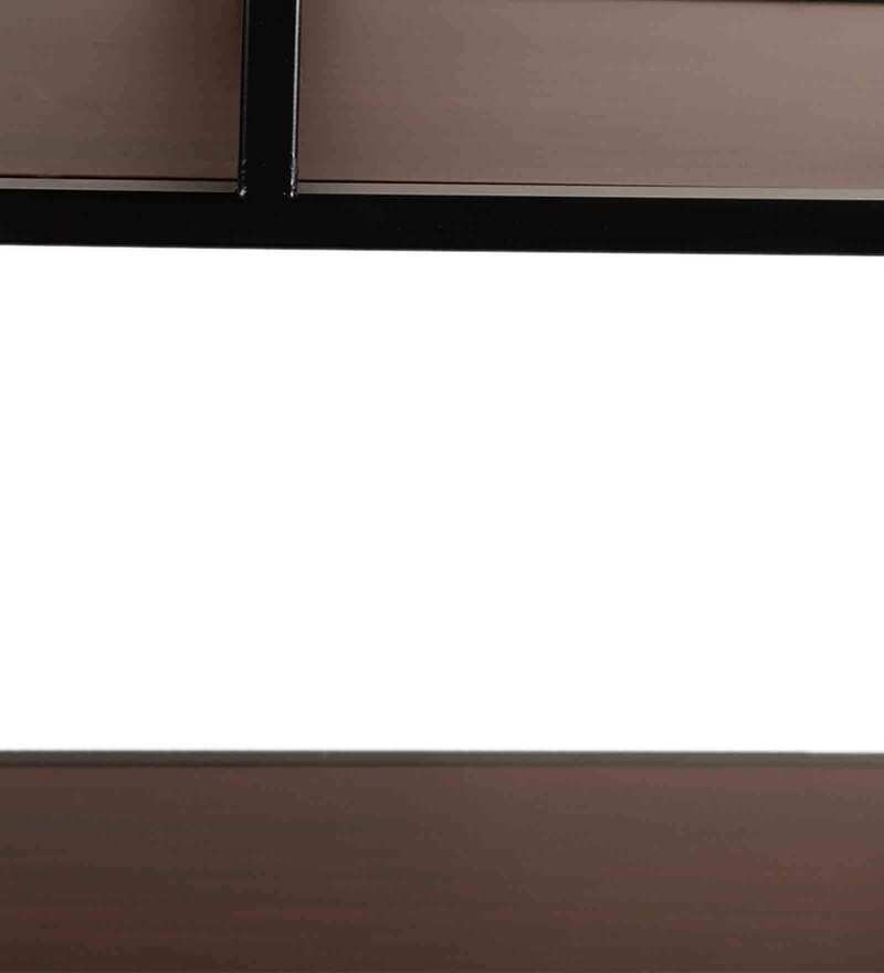 Buy Black Metal Square Wall Shelf By Pristine Interiors Online - Modern ...